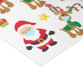 Christmas Paper 2020 Face Mask Santa Reindeer | Zazzle