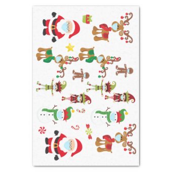 Christmas Paper 2020 Face Mask Santa Reindeer | Zazzle