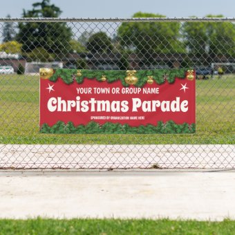 Christmas Parade Banner | Zazzle