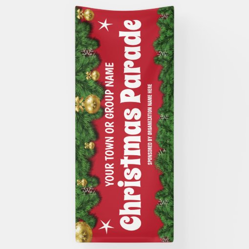 Christmas Parade Banner | Zazzle