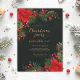 Christmas Party Elegant Botanical Holiday Greenery Invitation | Zazzle