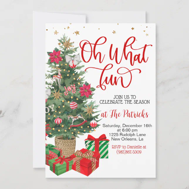 Christmas Party Invitation | Zazzle