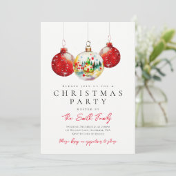 Christmas Party Invitation | Zazzle