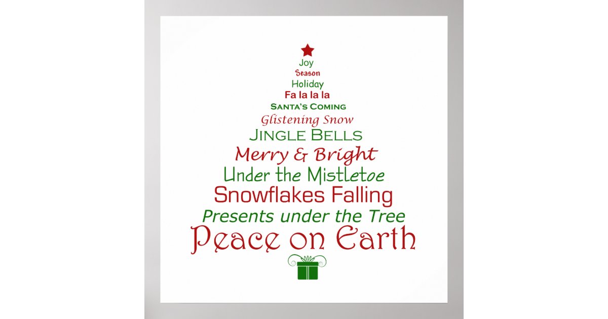 Christmas Peace on Earth Art Print | Zazzle