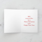 Christmas Percheron Draft Horse Holiday Card | Zazzle