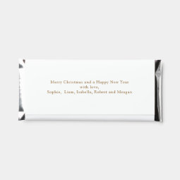 Christmas Personalized Photo Collage Chocolate Hershey Bar Favors | Zazzle