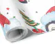 Christmas Pinguin with a Tree Wrapping Paper | Zazzle