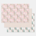 Christmas Pink Nutcracker Glitter Festive Patterns Wrapping Paper ...
