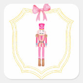 Christmas Pink Nutcracker Sticker | Zazzle