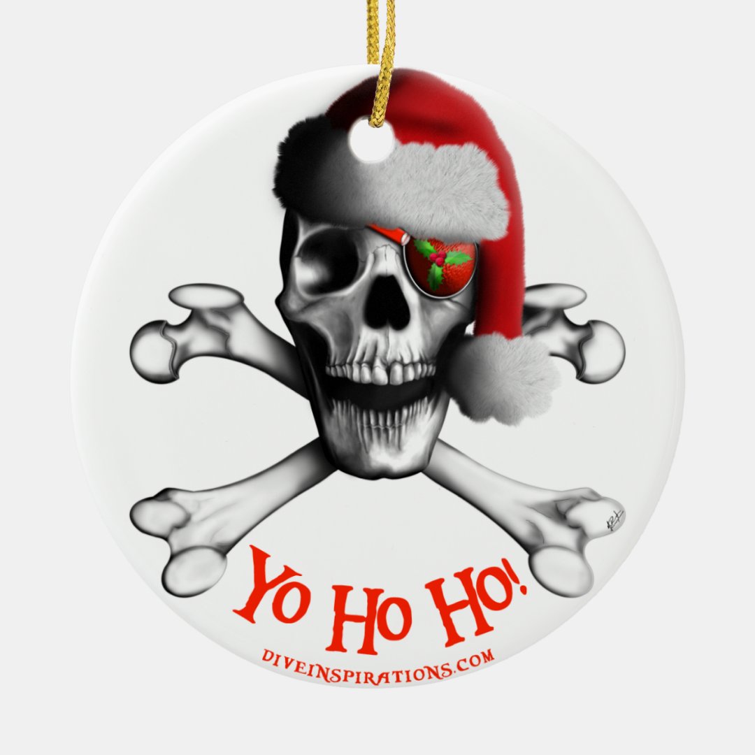 Christmas Pirate Ornament | Zazzle