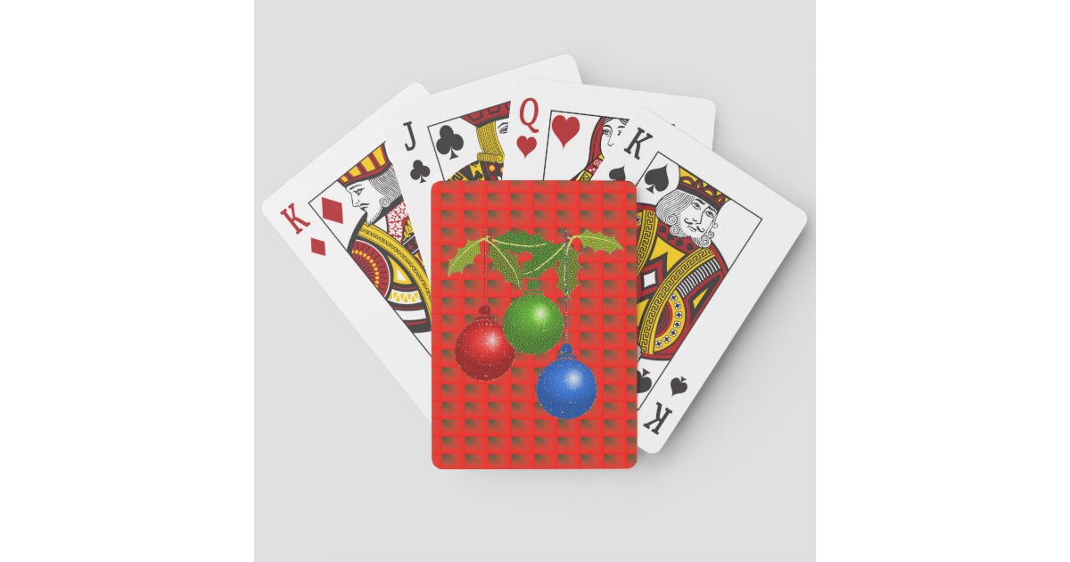 Christmas Playing Card Deck | Zazzle