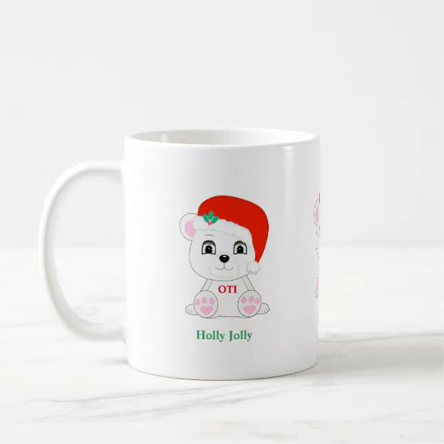 Christmas Polar Bear Coffee Mug | Zazzle
