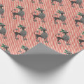 Christmas Poodle Wrapping Paper | Zazzle