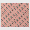 Christmas Poodle Wrapping Paper | Zazzle