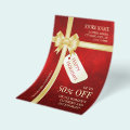 Christmas Present Holiday Sale flyer | Zazzle