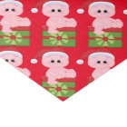 Pink Pig Silhouette Tissue Paper | Zazzle.com