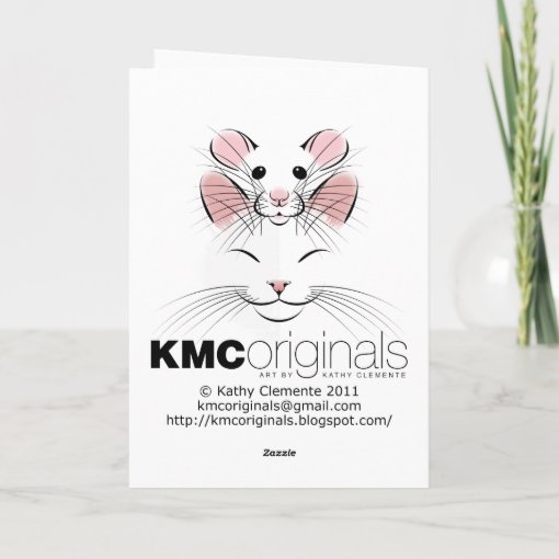 Christmas Rat holiday card | Zazzle