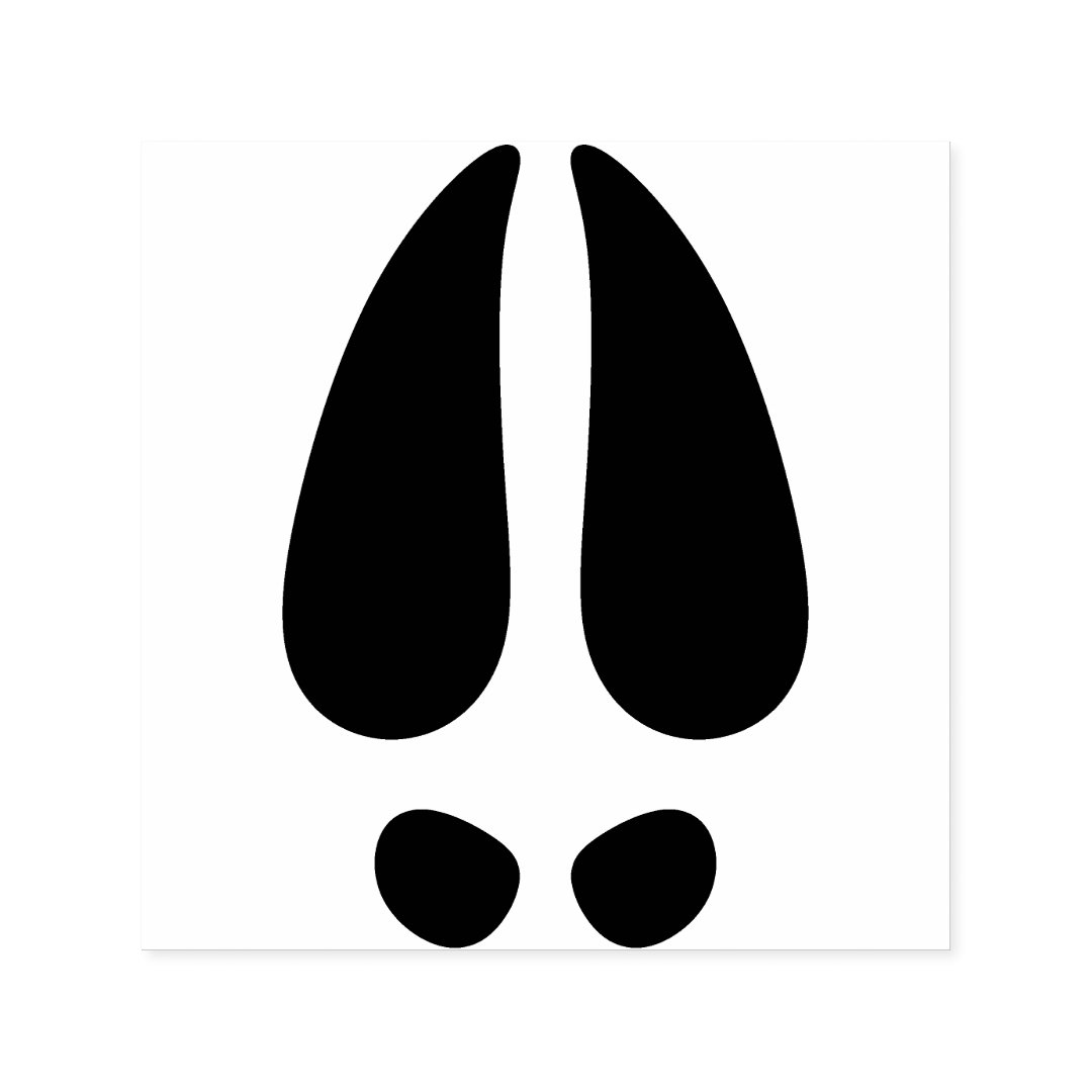 Christmas Reindeer Hoofprint Self-inking Stamp | Zazzle