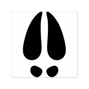 Christmas Reindeer Hoofprint Self-inking Stamp | Zazzle