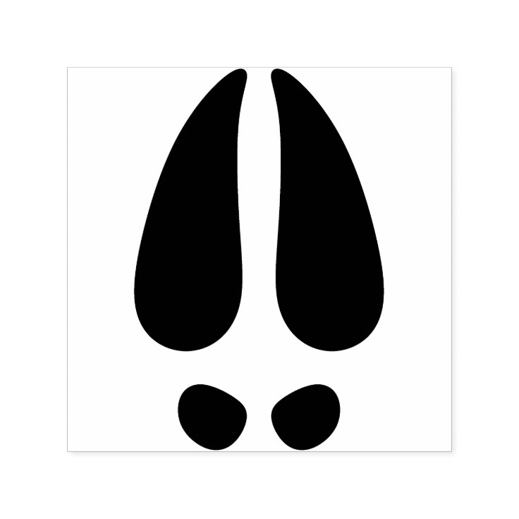 Christmas Reindeer Hoofprint Self-inking Stamp | Zazzle