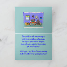 CHRISTMAS ROOM HOLIDAY CARD | Zazzle