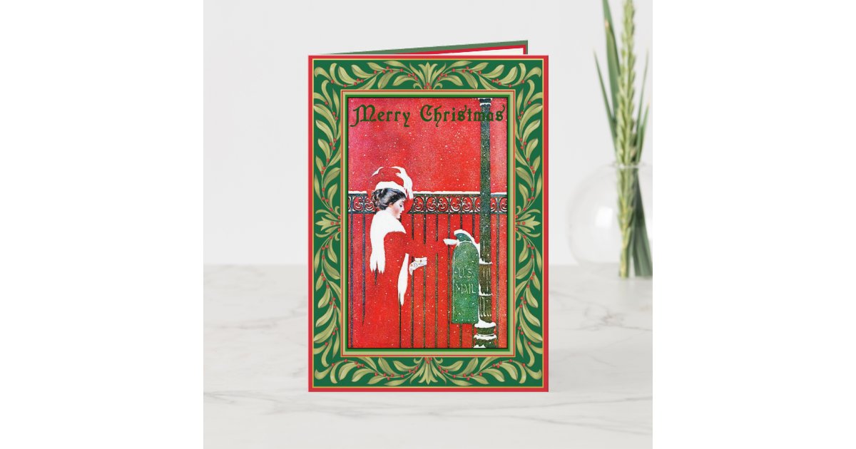 Christmas Salutations Holiday Card | Zazzle