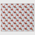 christmas santa donald trump wrapping paper | Zazzle