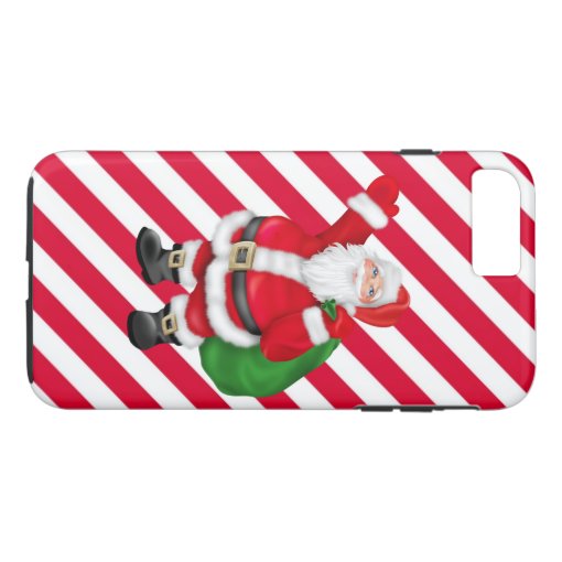 Christmas Santa iPhone 7 plus tough case | Zazzle