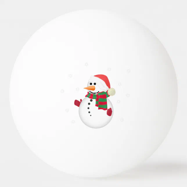 Christmas Santa Ping Pong Ball | Zazzle