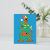 Christmas Scooby Holiday Postcard | Zazzle