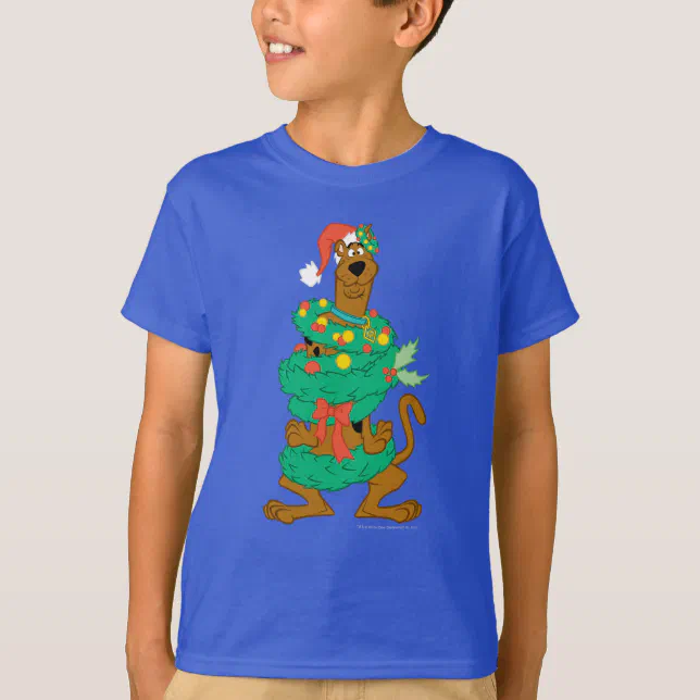 Christmas Scooby T-Shirt | Zazzle