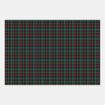 Christmas Scottish tartan buffalo plaid flannel Wrapping Paper Sheets ...