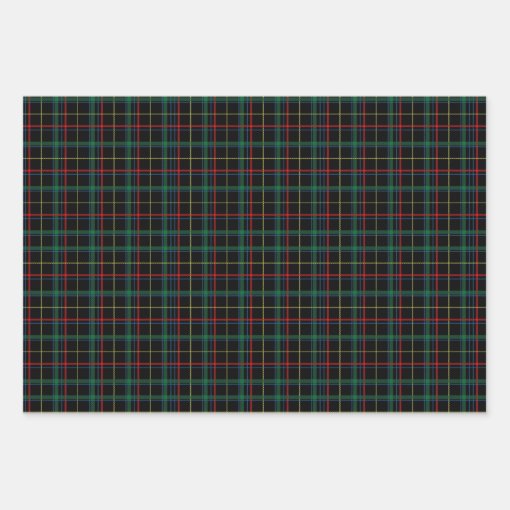 Christmas Scottish tartan buffalo plaid flannel Wrapping Paper Sheets ...