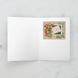 Christmas shopping holiday card | Zazzle