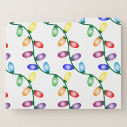 Christmas Spirit - File Folders | Zazzle