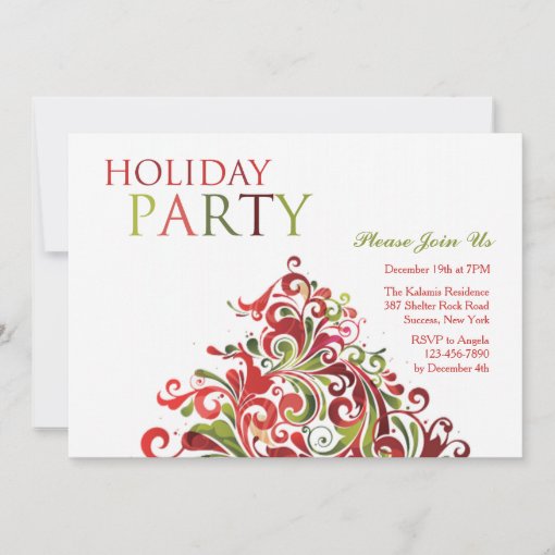 Christmas Spirit Holiday Card | Zazzle