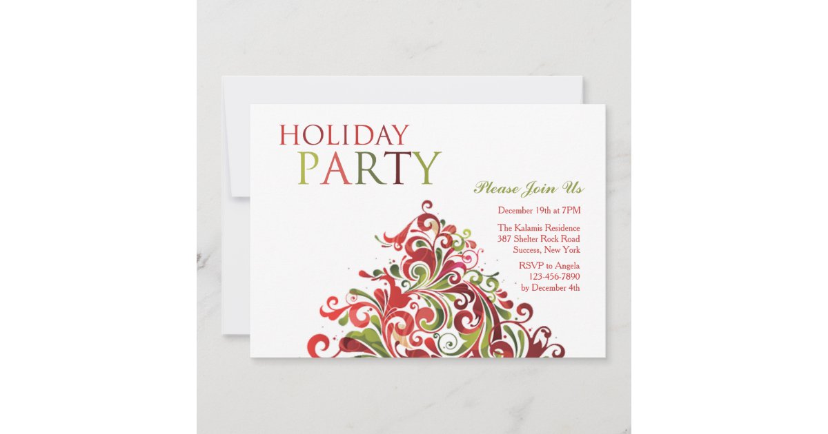 Christmas Spirit Holiday Card | Zazzle