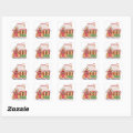Christmas Square Sticker | Zazzle