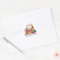 Christmas Square Sticker | Zazzle