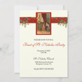 Christmas St. Nicholas Feast Day Party Invitations | Zazzle