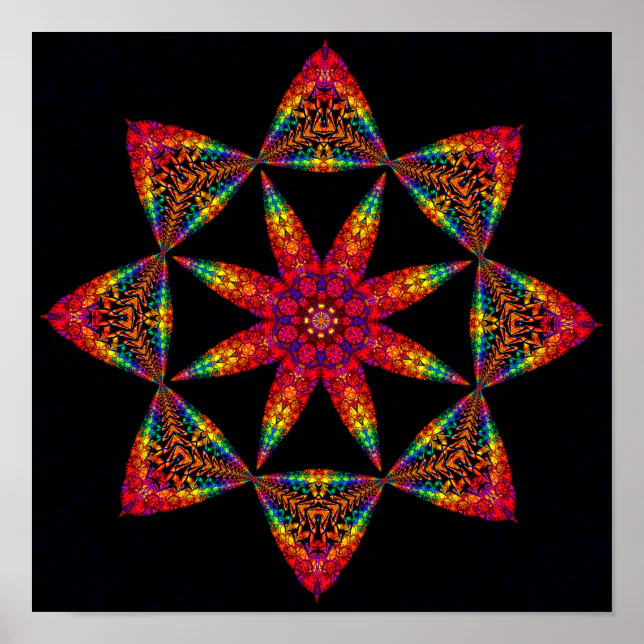 Christmas Star Poster | Zazzle