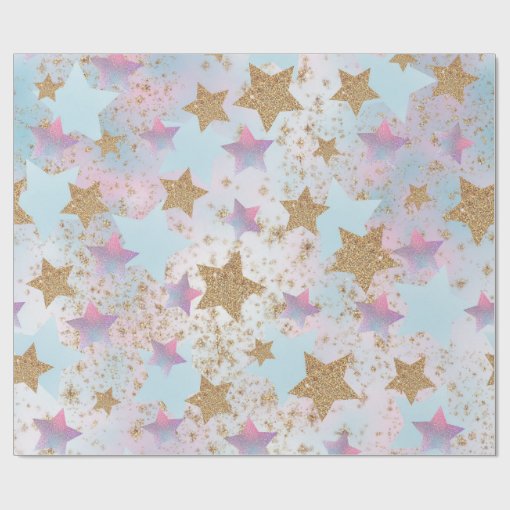 Christmas Star wrapping paper | Zazzle