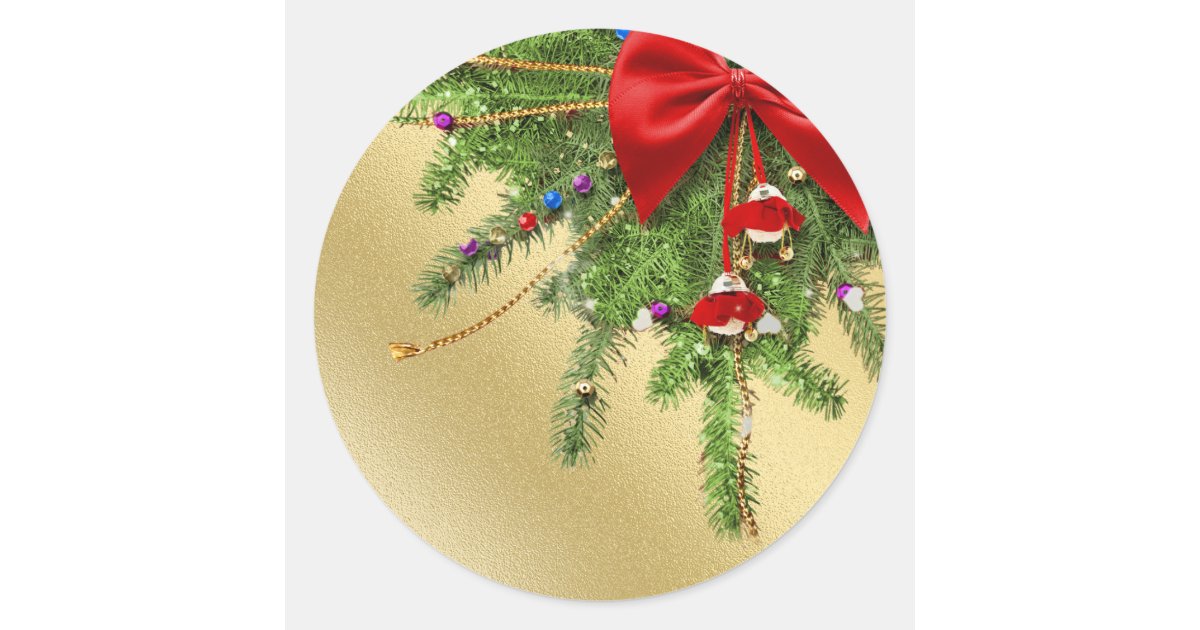 Christmas Sticker | Zazzle