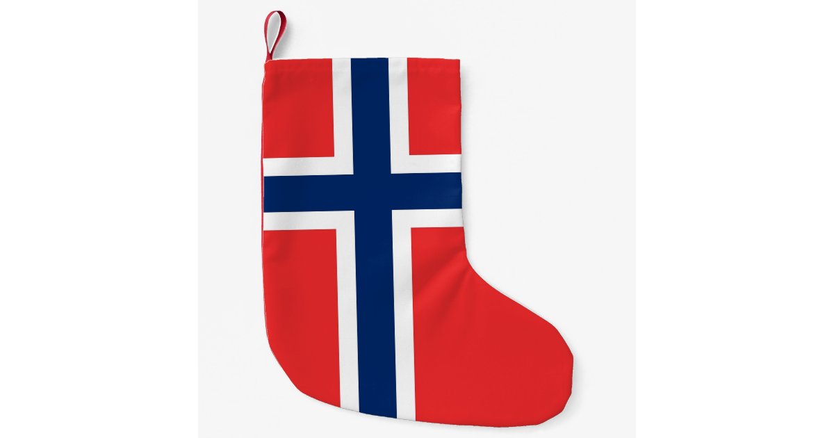 Christmas Stockings with Flag of Norway | Zazzle