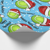 Christmas Style Tennis Ball Wrapping Paper | Zazzle