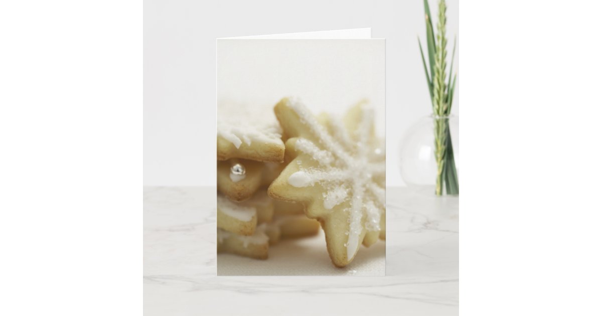 Christmas Sugar Cookie Greeting Cards and Stickers | Zazzle