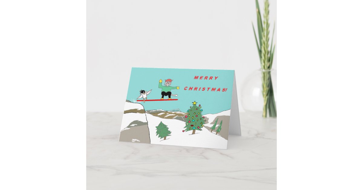 Christmas Surprise Holiday Card | Zazzle