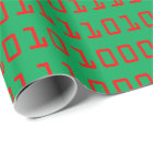 Circuit Green 2 Merry Xmas Wrapping Paper | Zazzle.com