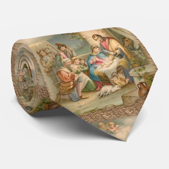 Christmas Tie, Jesus Christ Neck Tie | Zazzle.com