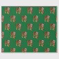 Christmas Tiger Wrapping Paper | Zazzle